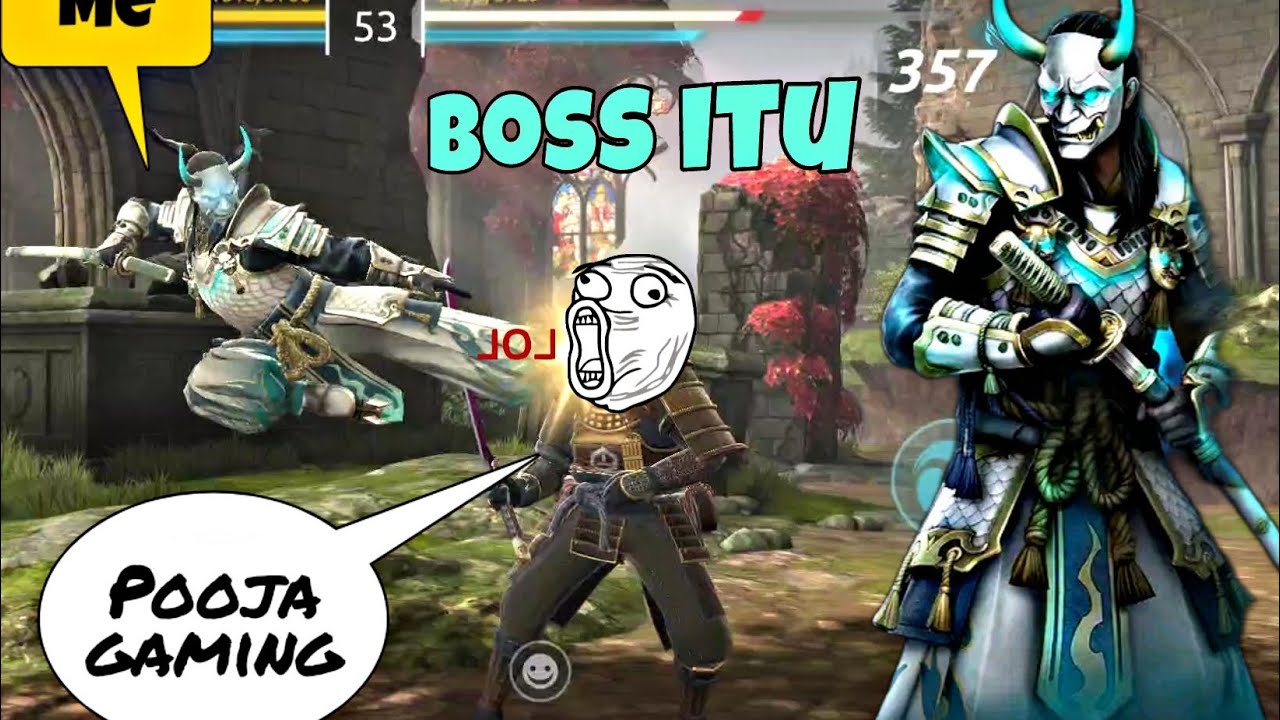 Itu is the supreme leader of arena 👹 | Shadow fight 4 arena ranked (1v1 ...