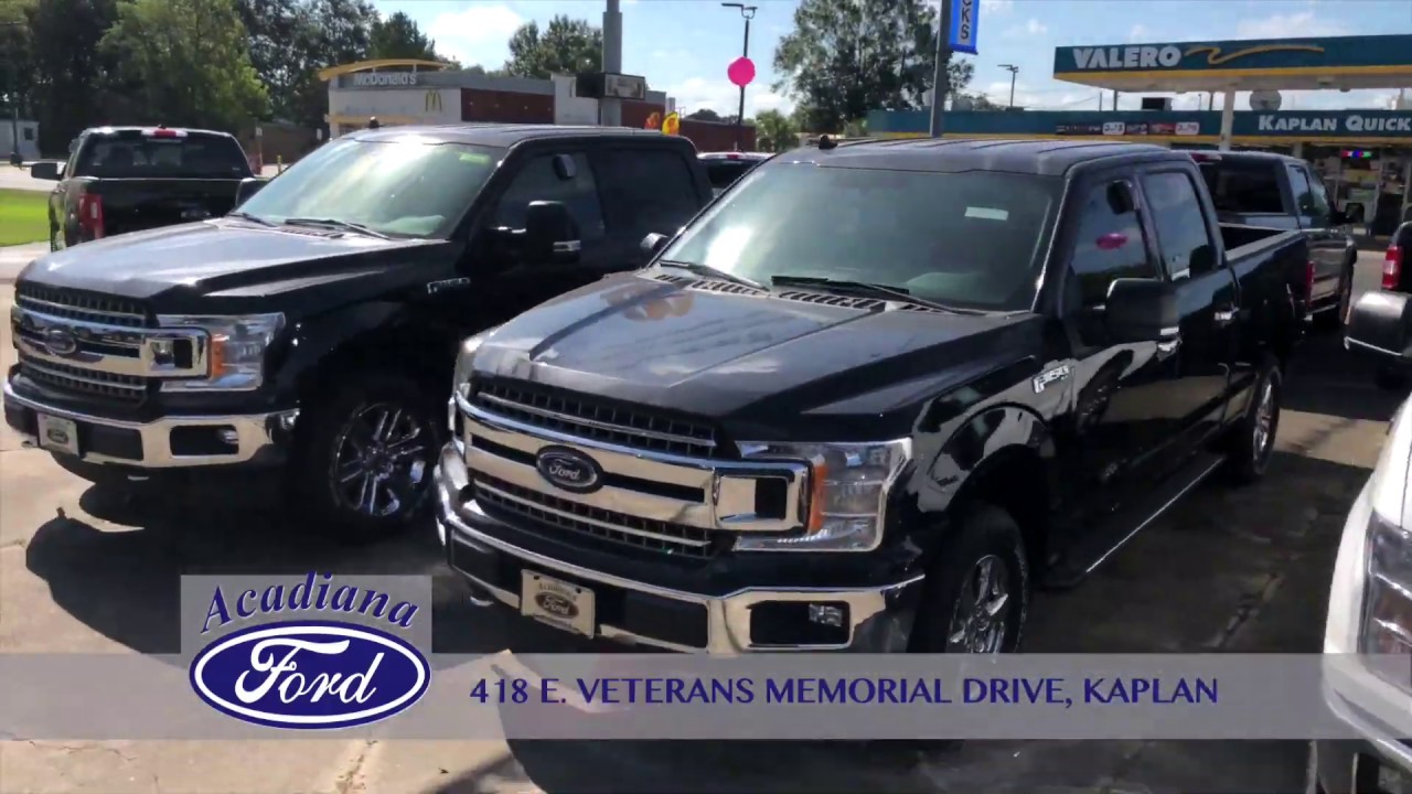 Acadiana Ford Fall Sales Event - New 2019 Ford F150 XLT Truck $12,165 ...