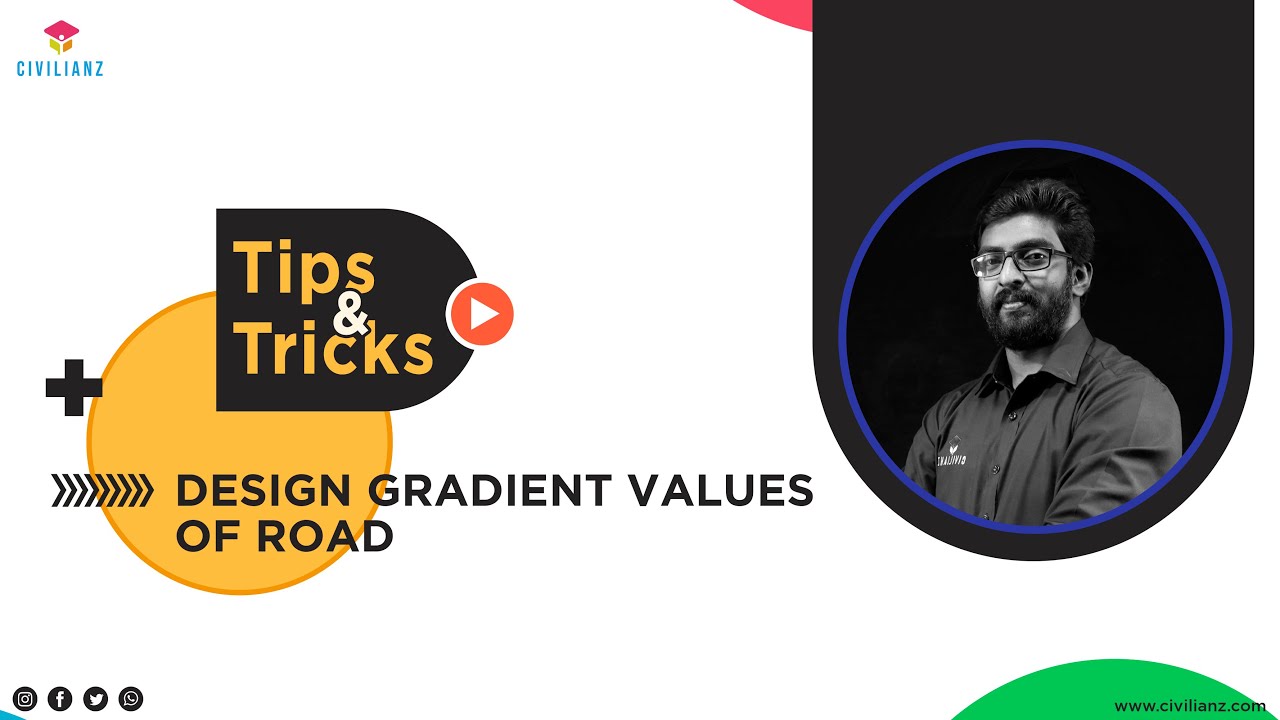 Design Gradient values of Road | Mnemonics | Easy tip to study - YouTube