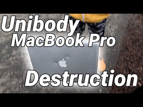 Unibody MacBook Pro Destruction - YouTube