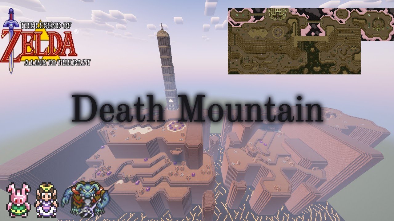 Recreating Zelda’s Death Mountain in Minecraft | Link to the Past - YouTube