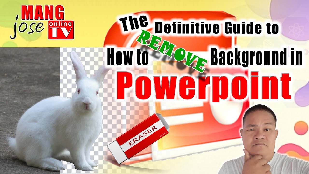 The Definitive Guide to how to remove background in powerpoint - YouTube