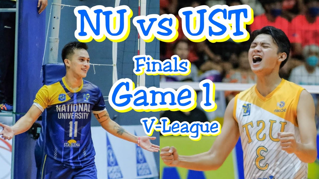 NU vs UST | V-League2022 Finals Game-1 - YouTube