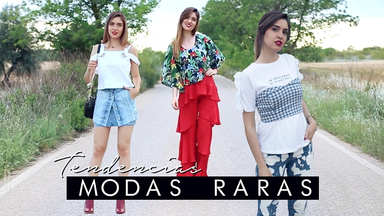 Probando MODAS RARAS ¿Te atreves con esto? | Nightnonstop - YouTube