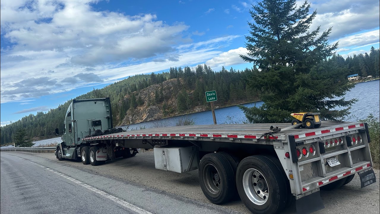 OTR Flatbed Trucking #223. Delivered in Cusick WA - YouTube