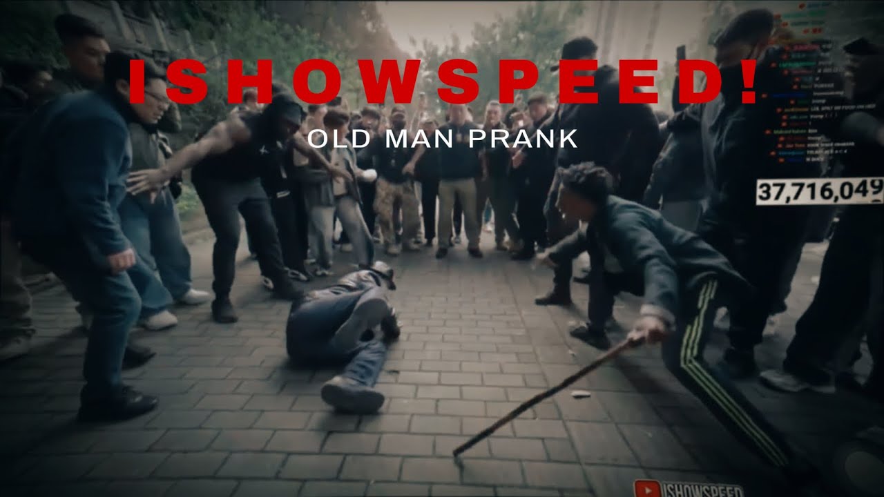 SPEED OLD MAN PRANK ! - YouTube