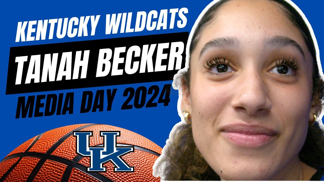 Kentucky Wildcats Womens Basketball Tanah Becker - Media Day 2024 - YouTube