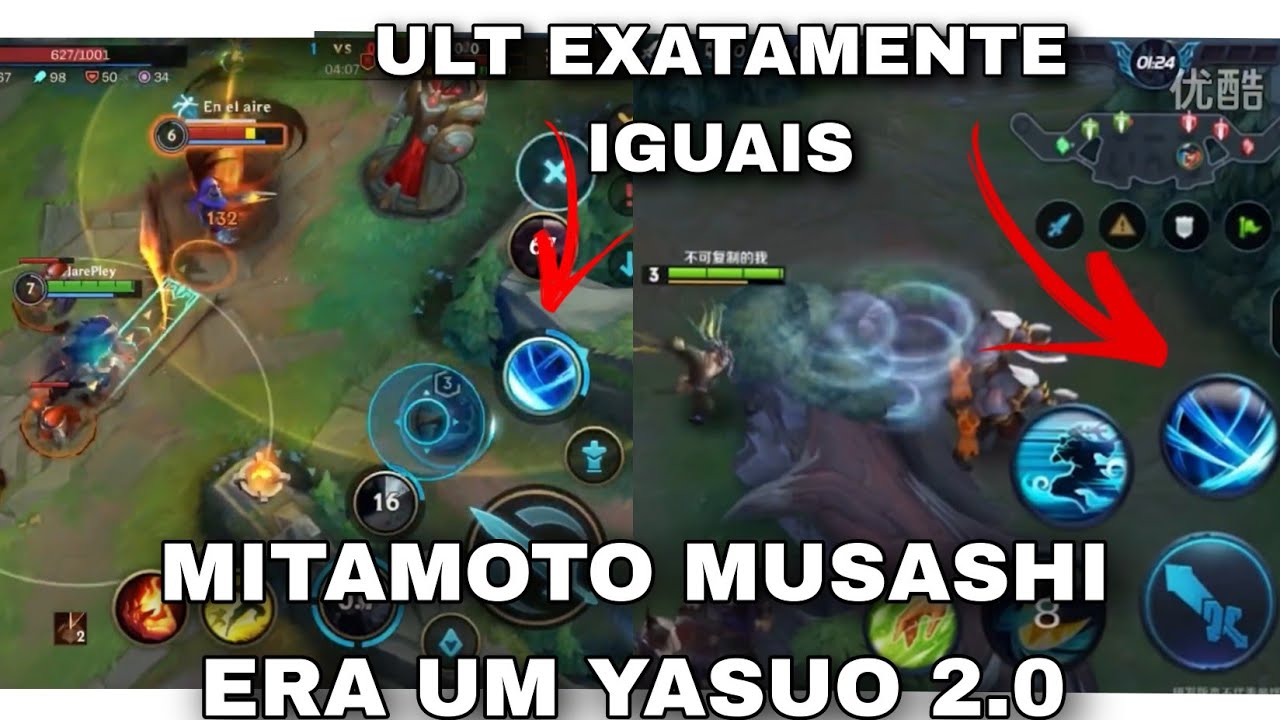 MIYAMOTO MUSASHI ERA UM YASUO 2.0 NAS PRIMEIRAS VERSÕES | Honor Of ...