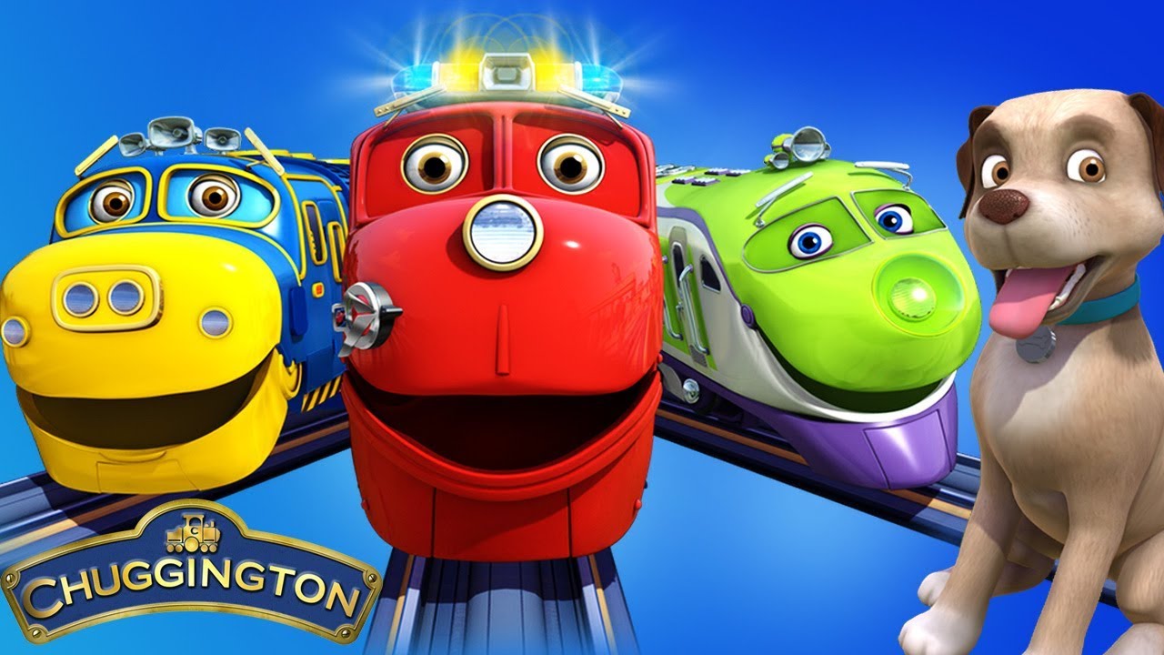 Fun Animal Puppy Care - Chuggington Train Colors, Numbers ABC Letters ...