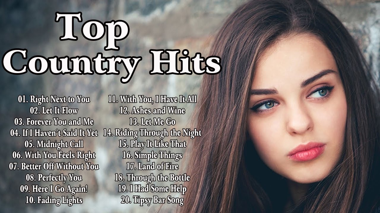 Top Country Hits - Best Country Music Playlist - Greatest Country Songs ...