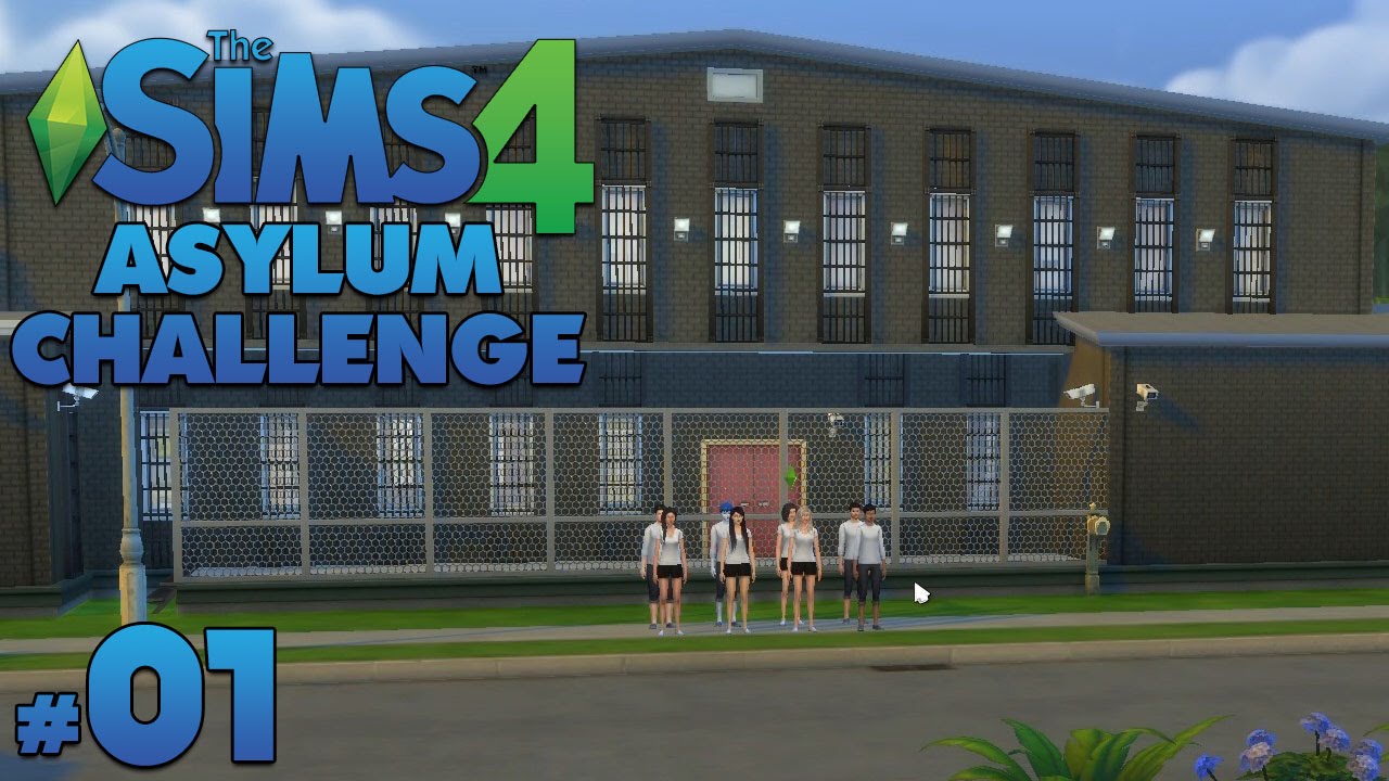 PSYCHIATRYK! Sims 4: The Asylum Challenge #01 - YouTube