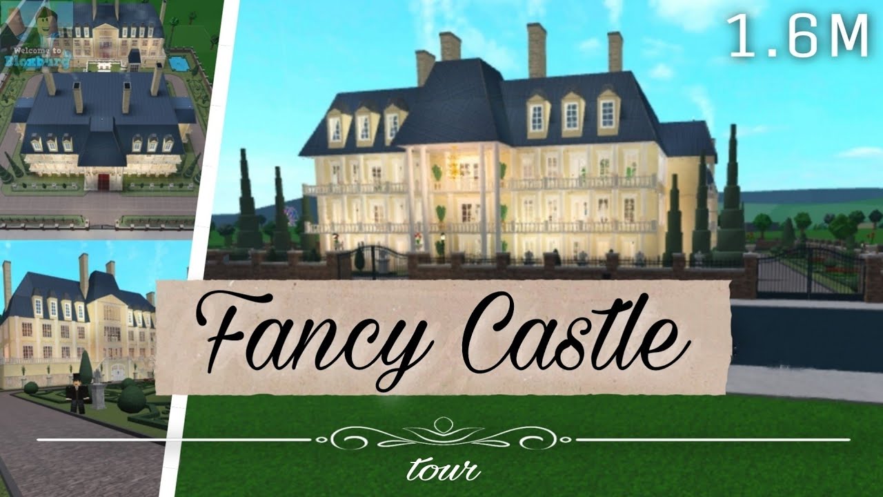 1.6 M! Fancy Castle Tour | Roblox | My most expensive build - YouTube