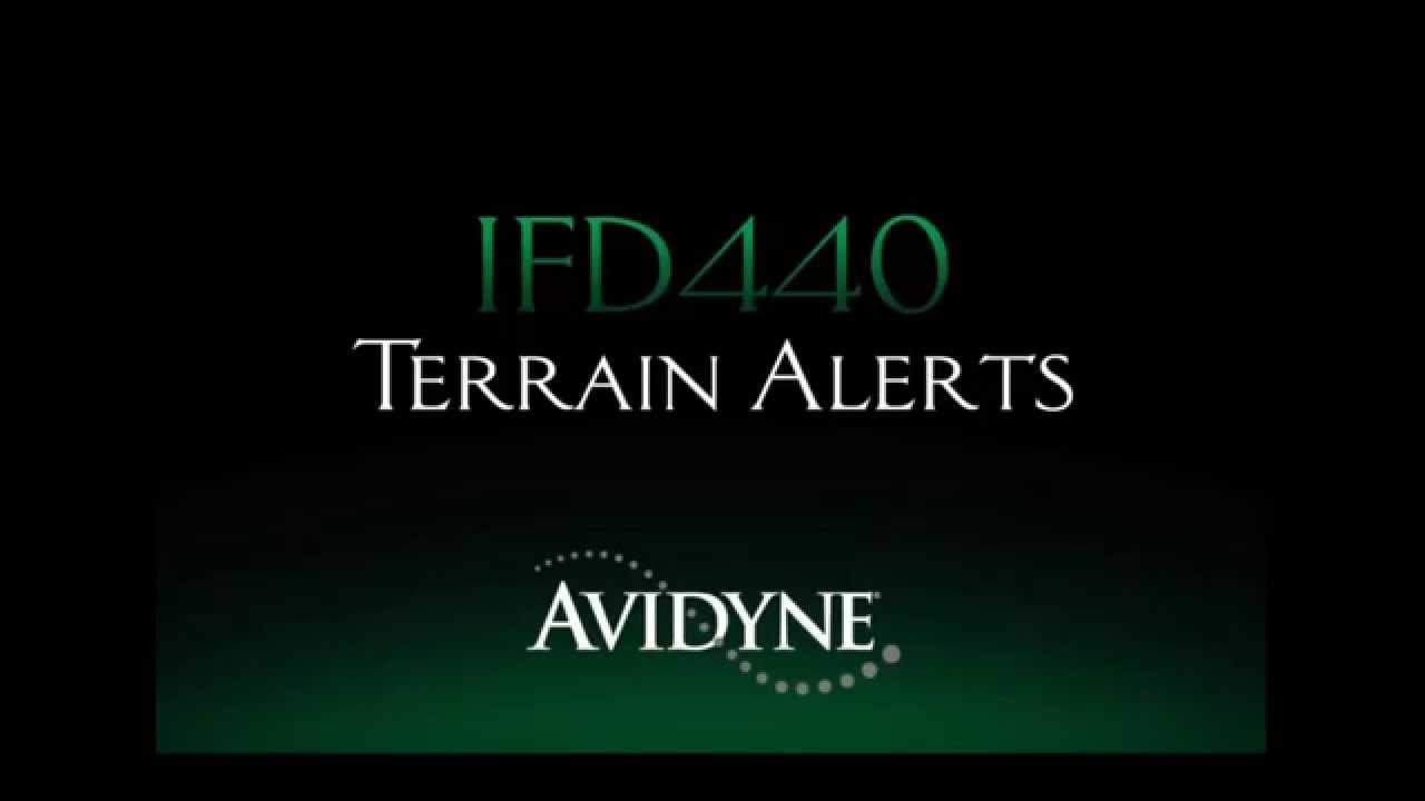 IFD440 Terrain Alerts - YouTube