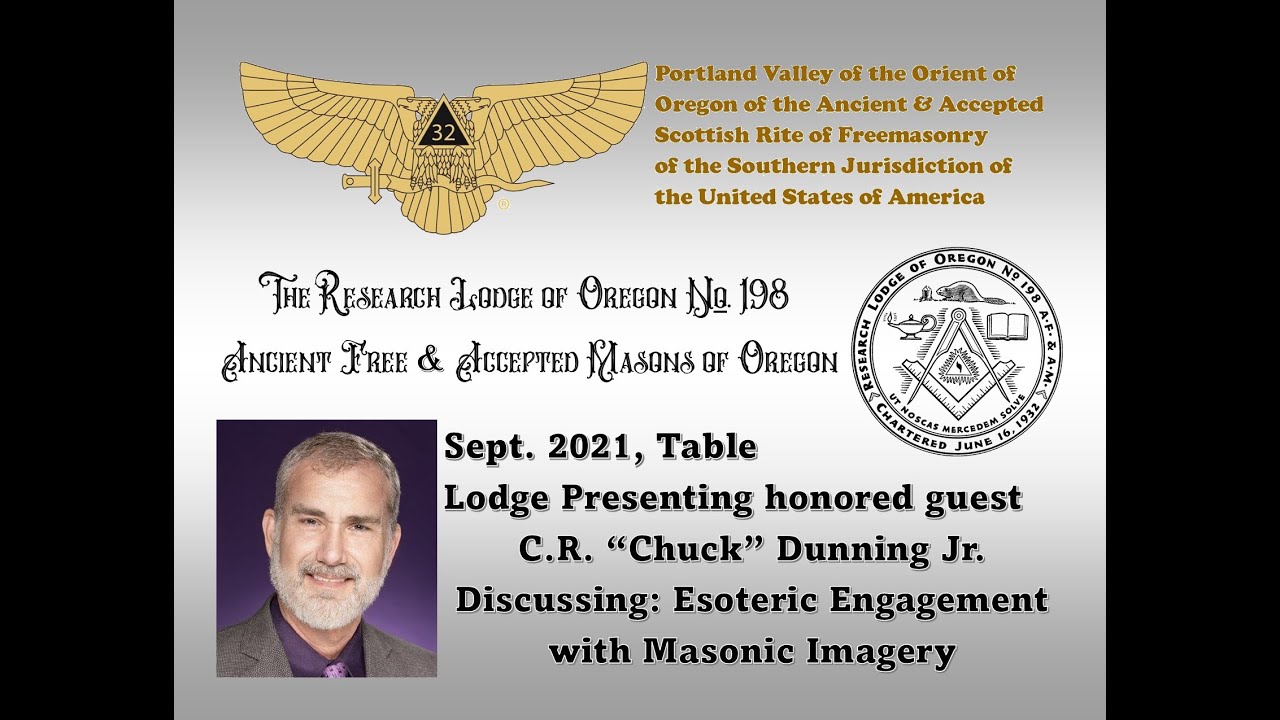 CR Dunning Esoteric Engagement with Masonic Imagery at Portland ...