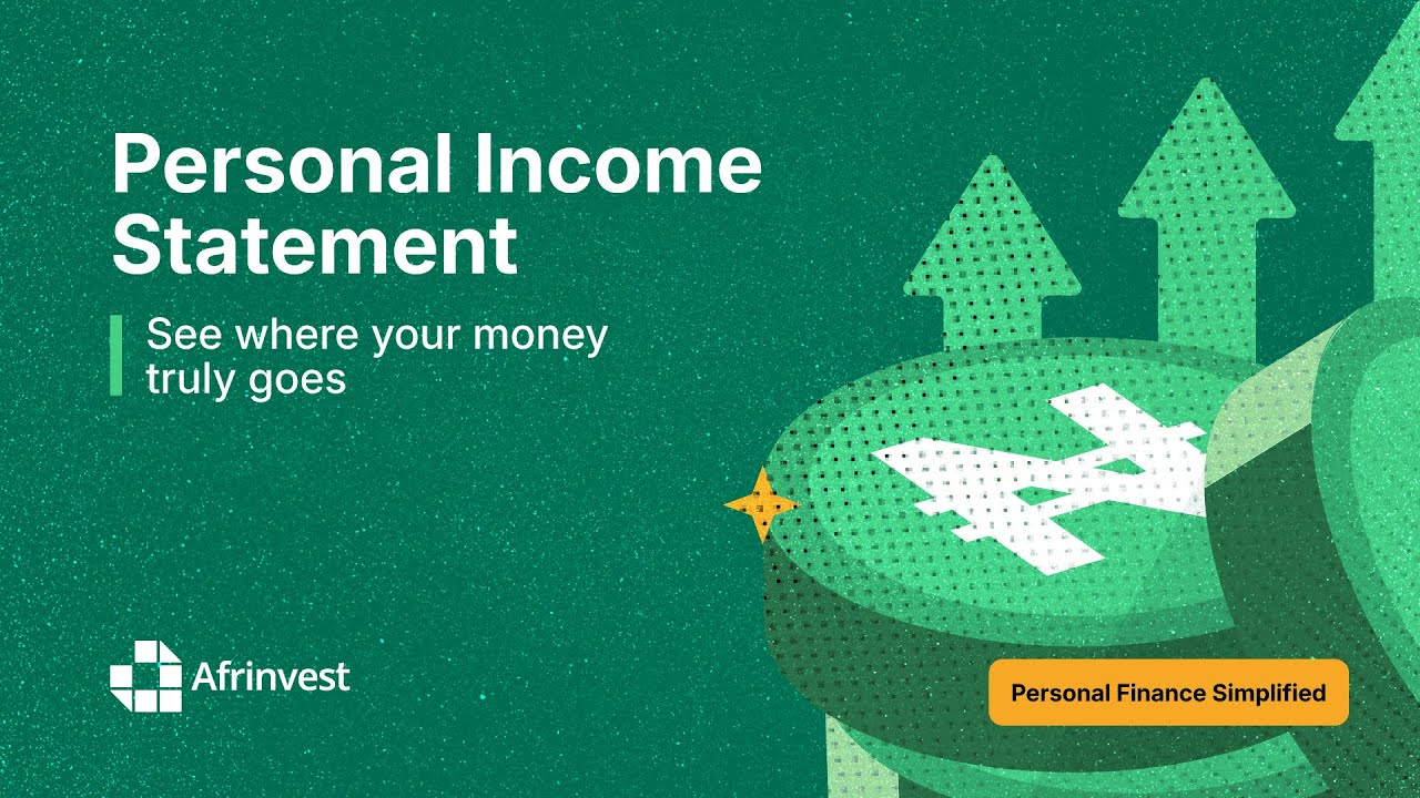 Your Personal Income Statement | Personal Finance Simplified - YouTube