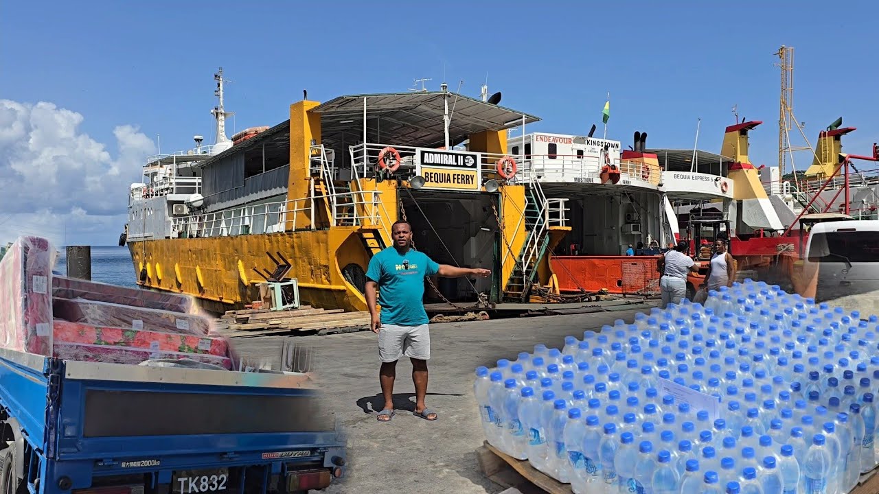 Stocking up on supplies take for the people | union island SVG - YouTube