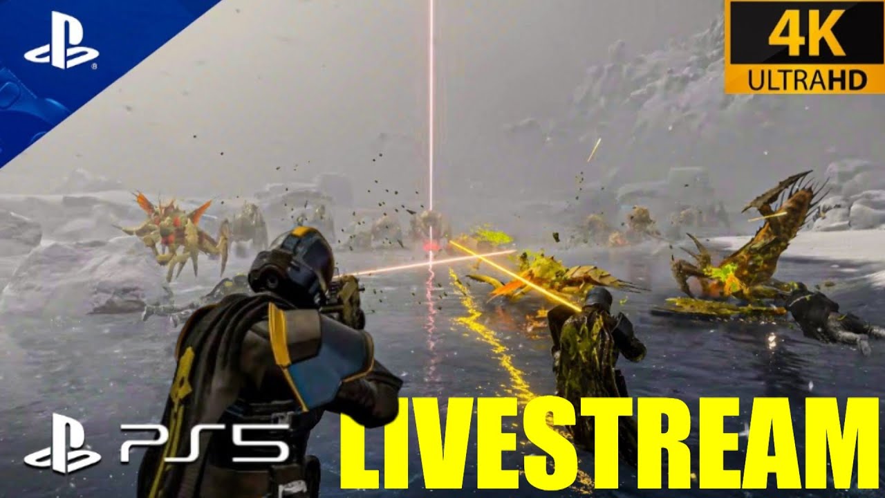 Helldivers 2 livestream - Napalm run. - YouTube