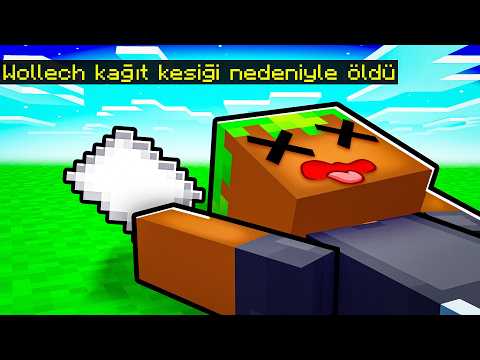 Minecraft ama EN SAÇMA ÖLÜMLER...
