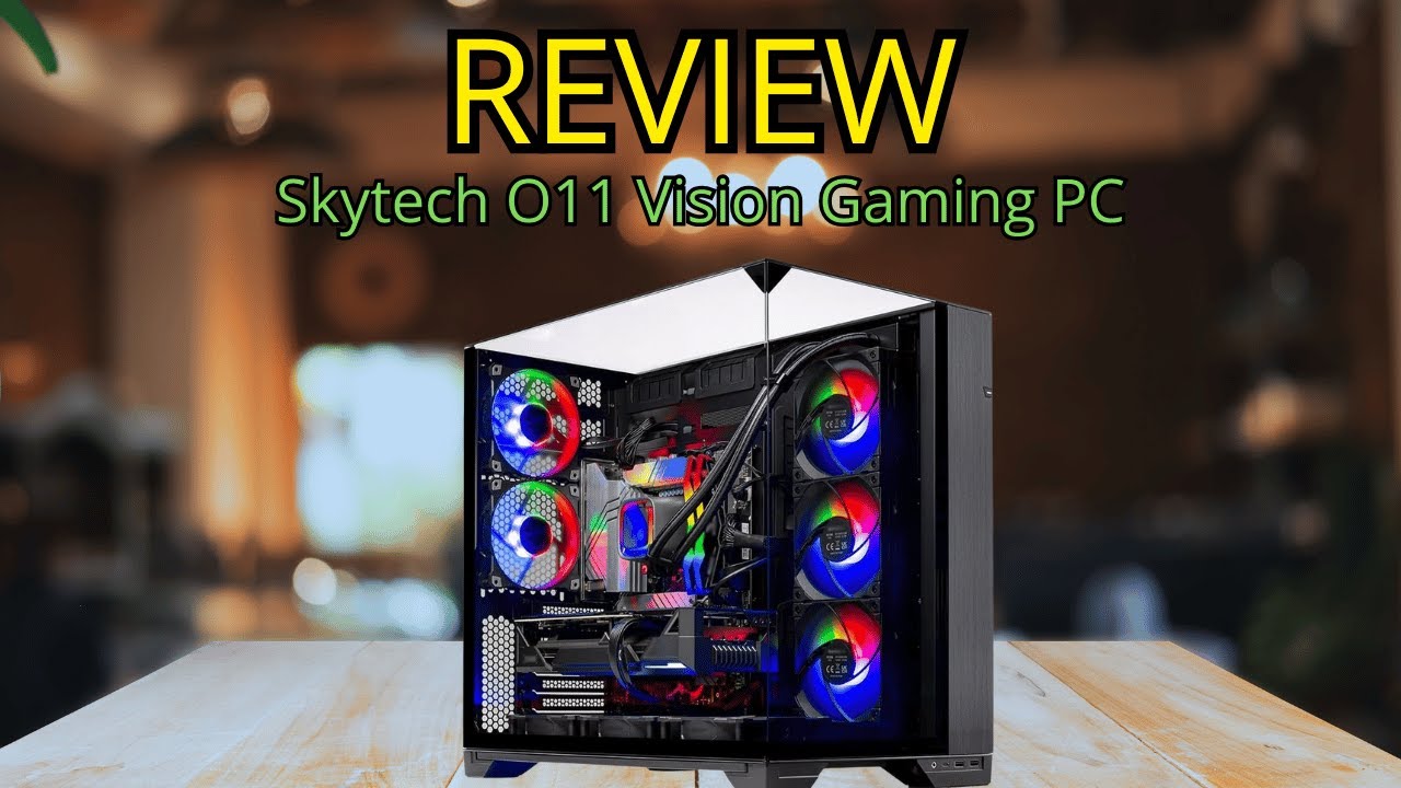 Skytech O11 Vision Gaming PC Review 🔥 | Ryzen 7 9800X3D + RX 9070 XT ...