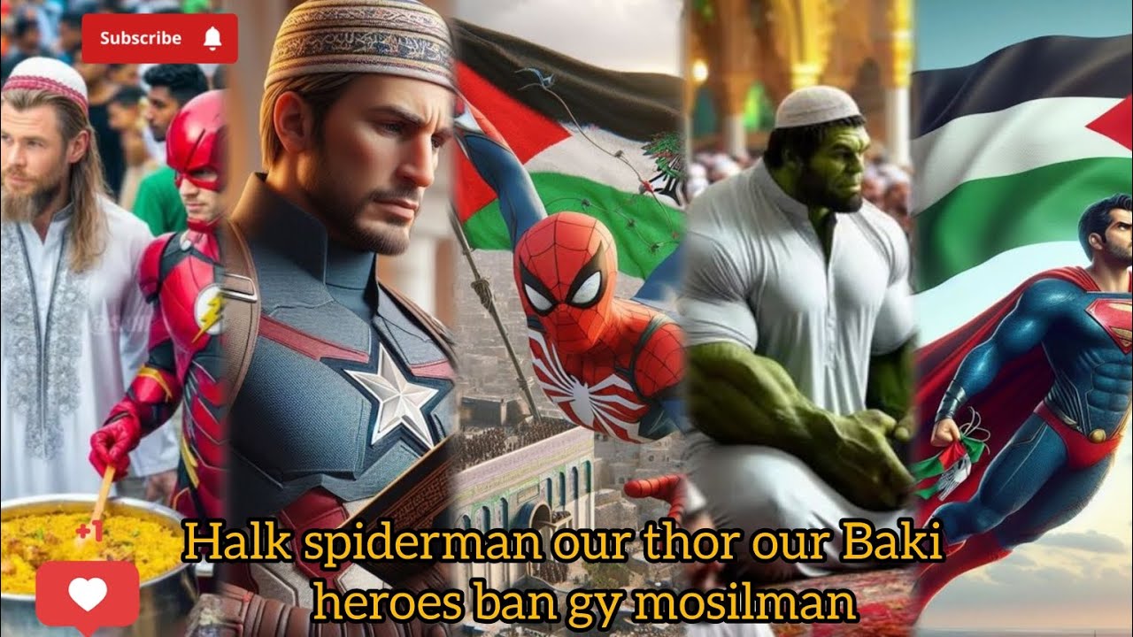 Even Spider-Man & Thor Accepted Islam 🕋 | This Will Melt Your Heart 💖 ...