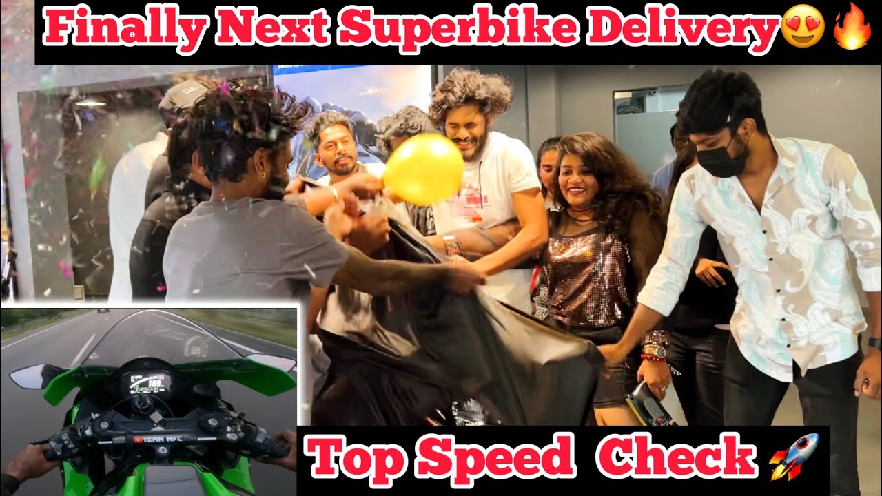 Finally Next Superbike Delivery😍🔥| TTF | Zx10R Top Speed💥|TeamMFC ...