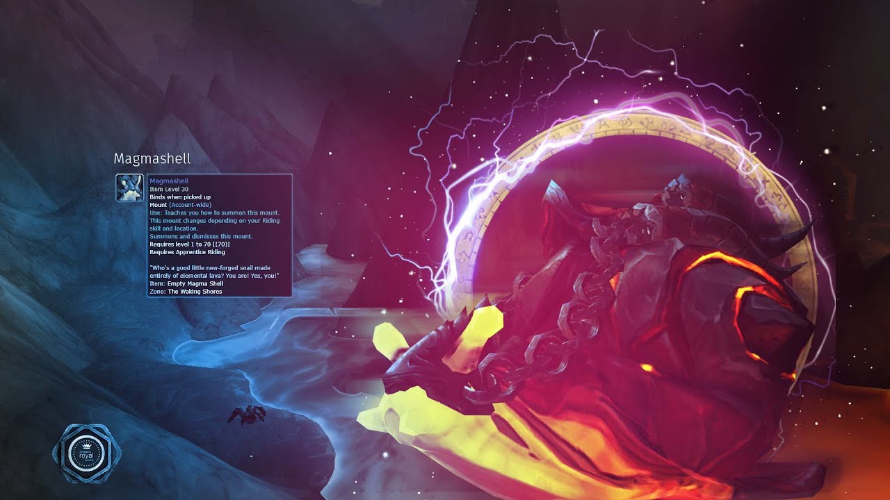 Puzzle and Secrets-the Magmashell Mount from Empowered Snail in ...