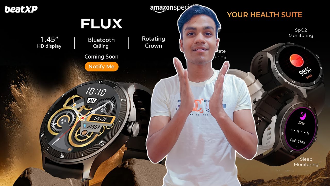 beatXP FLUX Watch - Launching Soon !!! All New Features & Specs | 1.45 ...