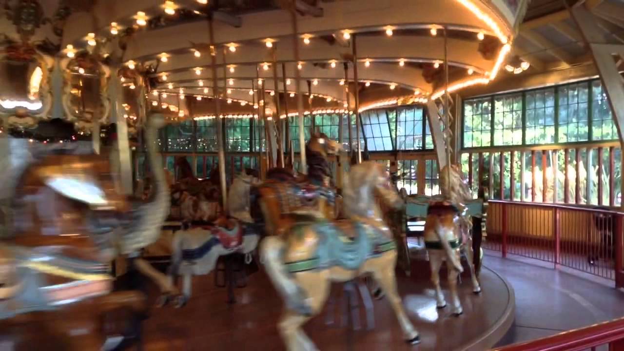Merry go around - Carousel in San Francisco Zoo - YouTube