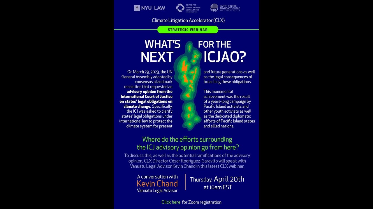 What's Next for the ICJ AO? - YouTube