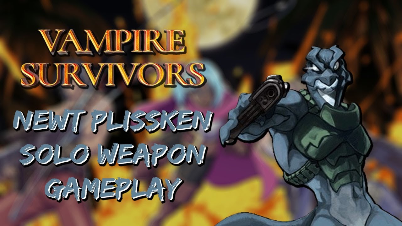 Vampire Survivors DLC (Operation Guns) - Newt Plissken Gameplay (Solo ...