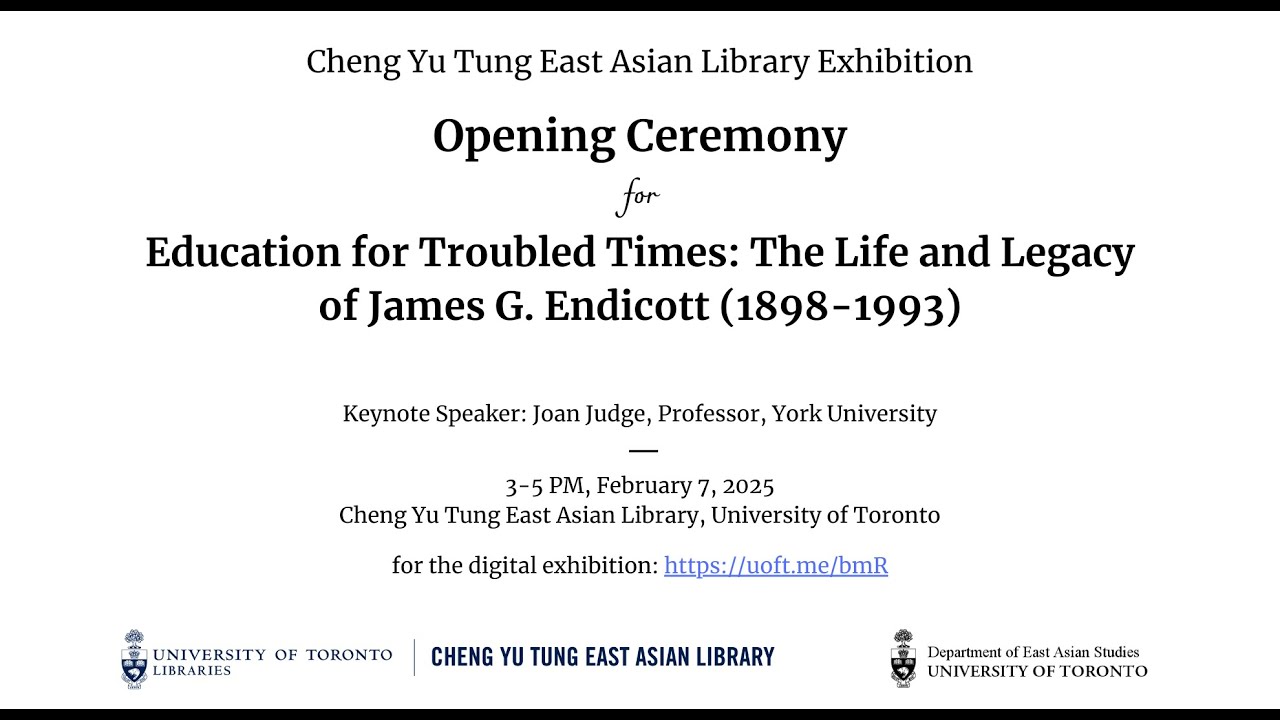 Education for Troubled Times: The Life and Legacy of James G. Endicott ...