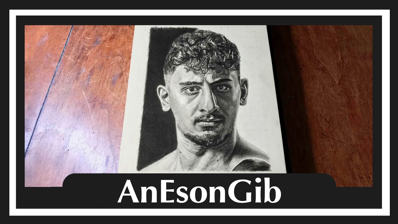 Drawing AnEsonGib (Miniature Portrait in Graphite Pencils) - YouTube