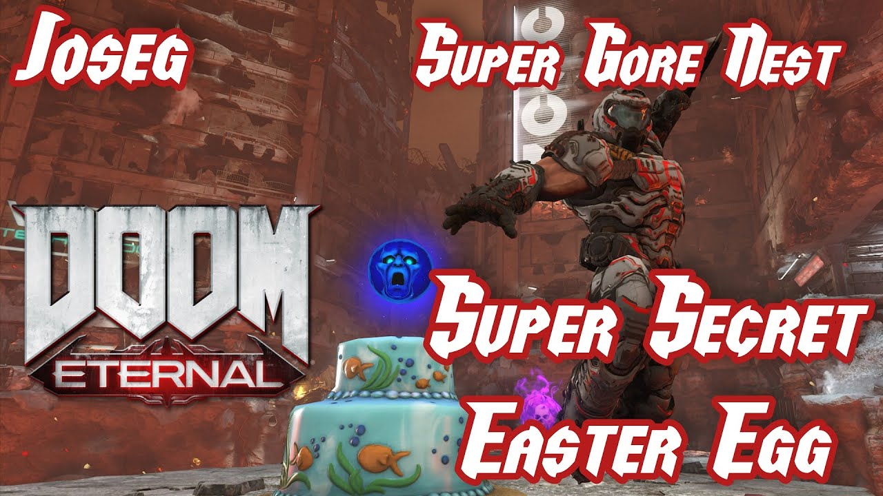 Doom Eternal | Super Gore Nest | Super Secret Easter Egg - YouTube