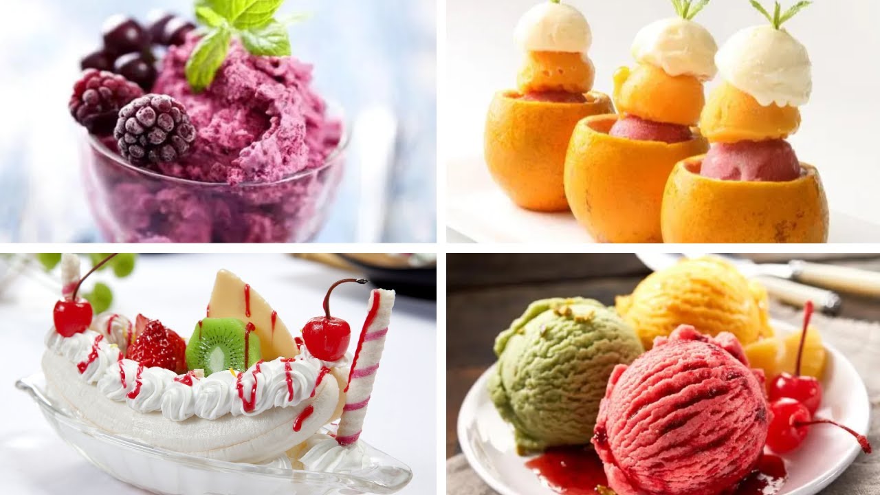 Satisfying Relaxing Video|🎂🍰🍩🍪Fruity Ice Cream Recipes For Summer|Asmr ...