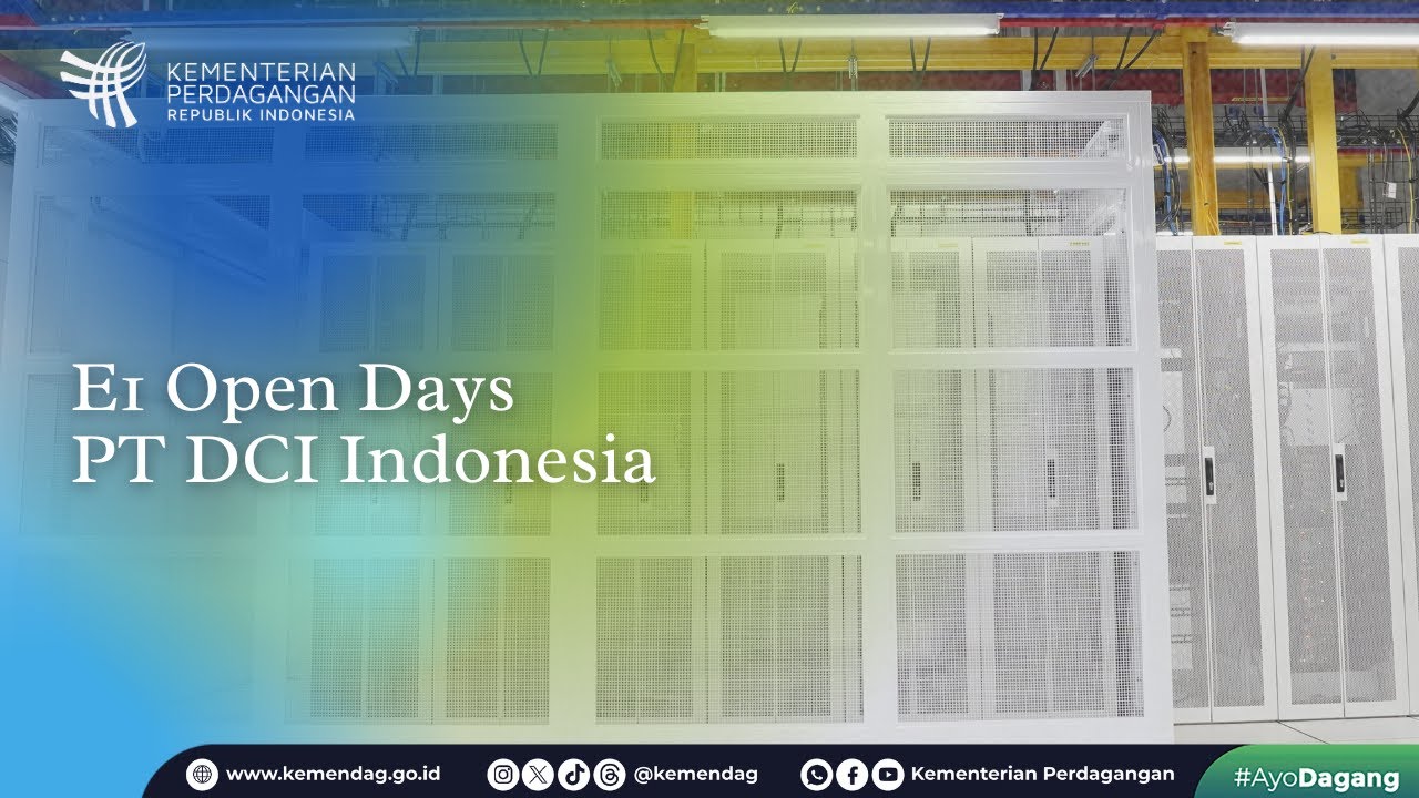 E1 Open Days PT DCI Indonesia - YouTube