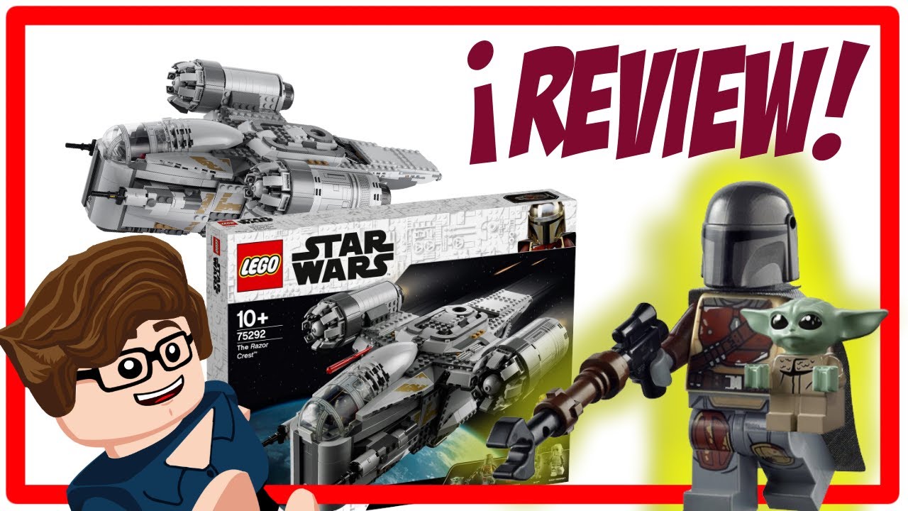 LEGO STAR WARS REVIEW! SET 75292, The Razor Crest! - LEGO 2020 - YouTube