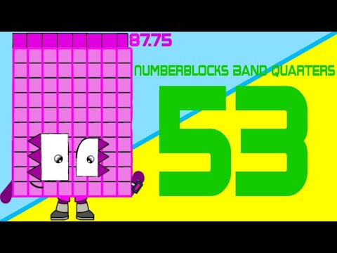 Numberblocks Band Quarters 53 - YouTube