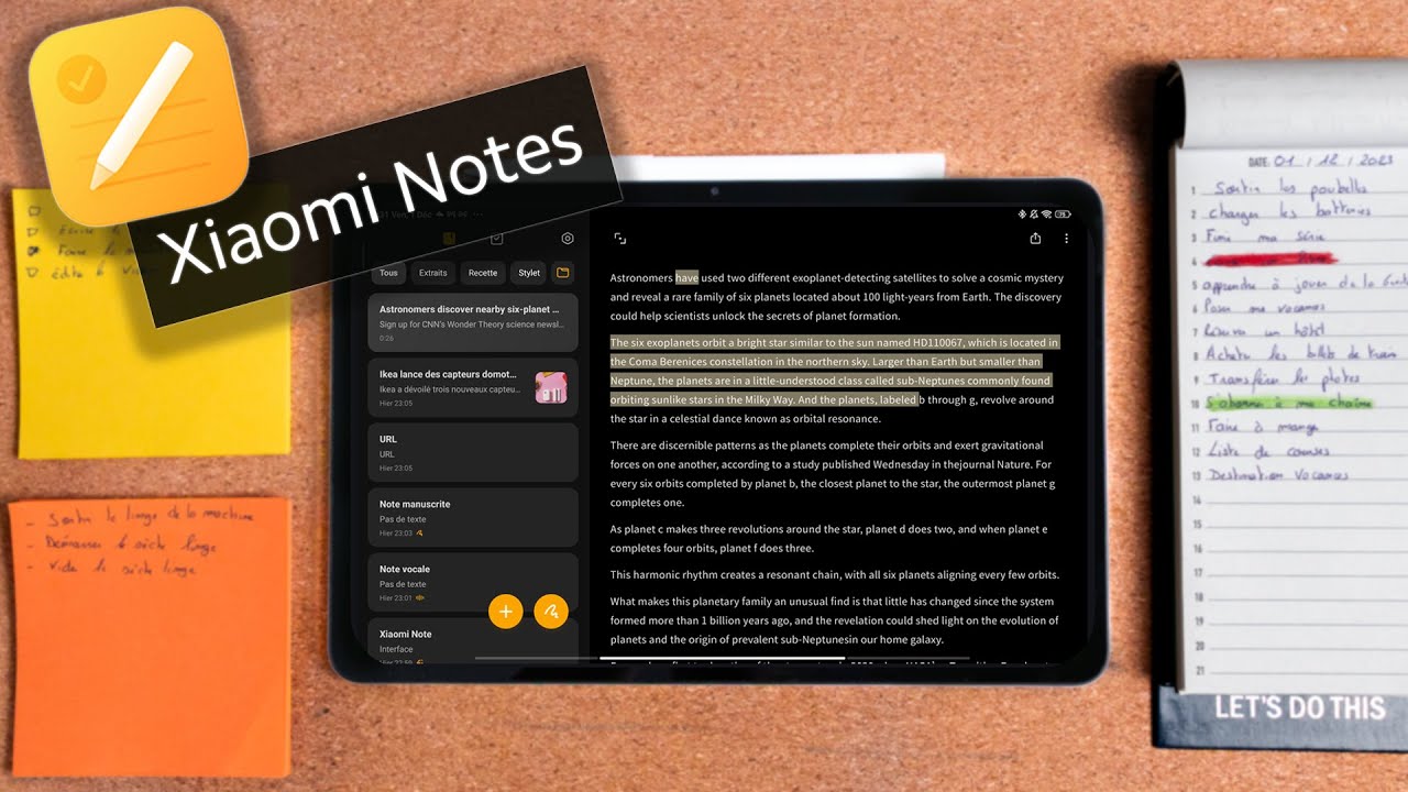Xiaomi Notes : Rien à Envier à Apple Notes ? - YouTube