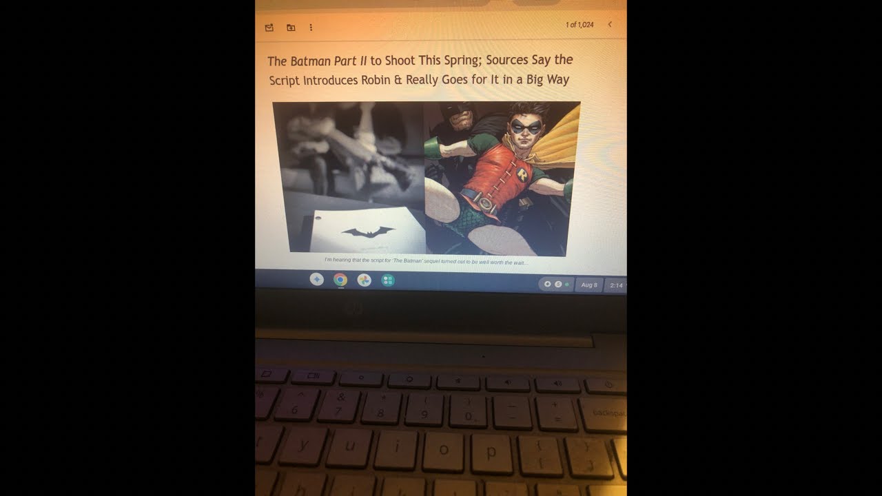 DC LIVE! Wtf Jeff Sneider says ROBIN in hack reeves Crappy Patman 2! Gunn WTF is Going on GUNN ...