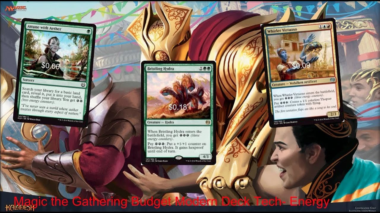 Mtg- Modern Budget Energy Deck Tech - YouTube