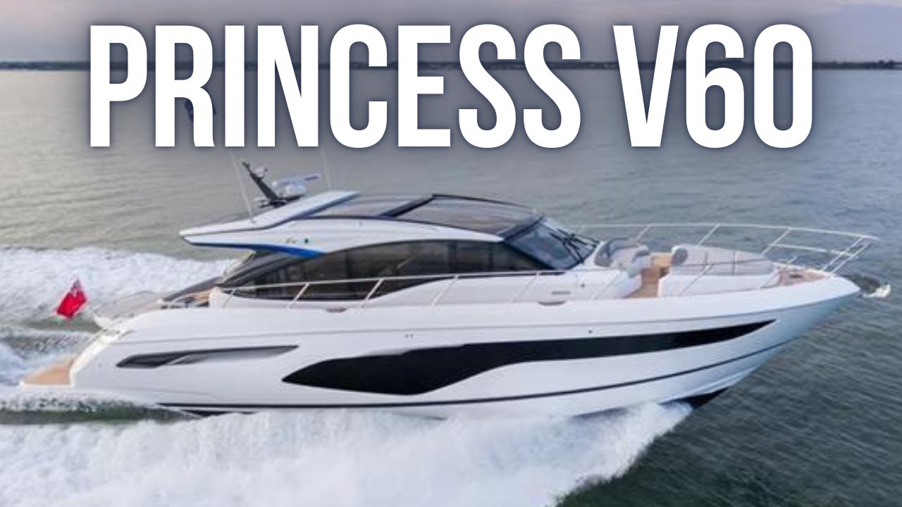 Princess V60 Yacht Tour - YouTube