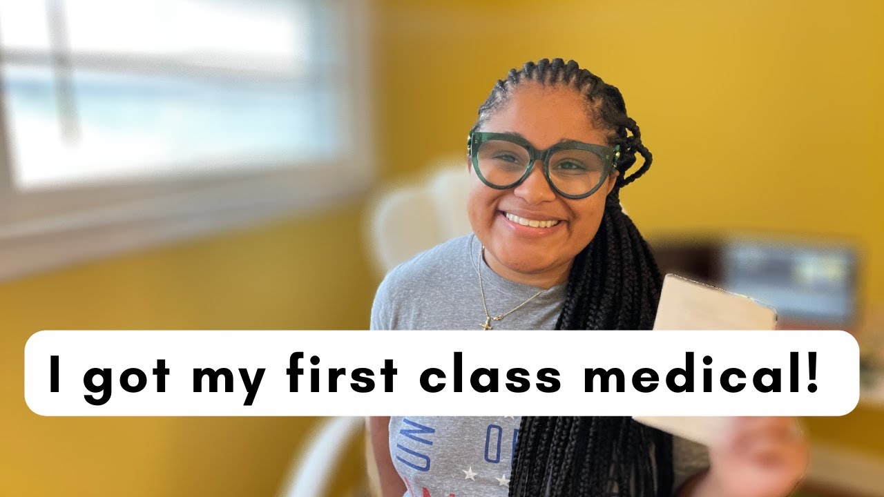 Getting My First Class Medical | My Flight School Journey - YouTube