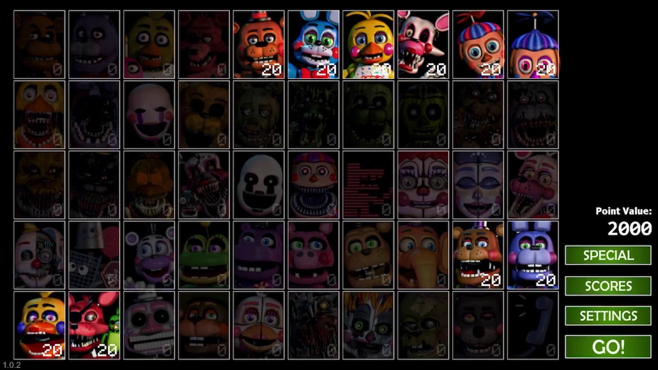 Ultimate custom night: Toy animatronics and rockstar animatronics - YouTube