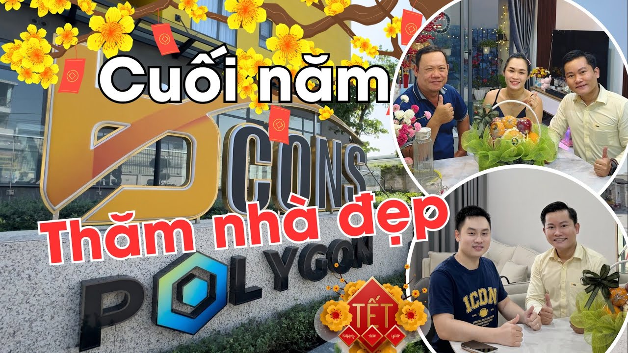 Ngày Cuối Năm Bất Ngờ Ghé Thăm Nhà Đẹp Của Khách Hàng Tại Bcons Polygon ...