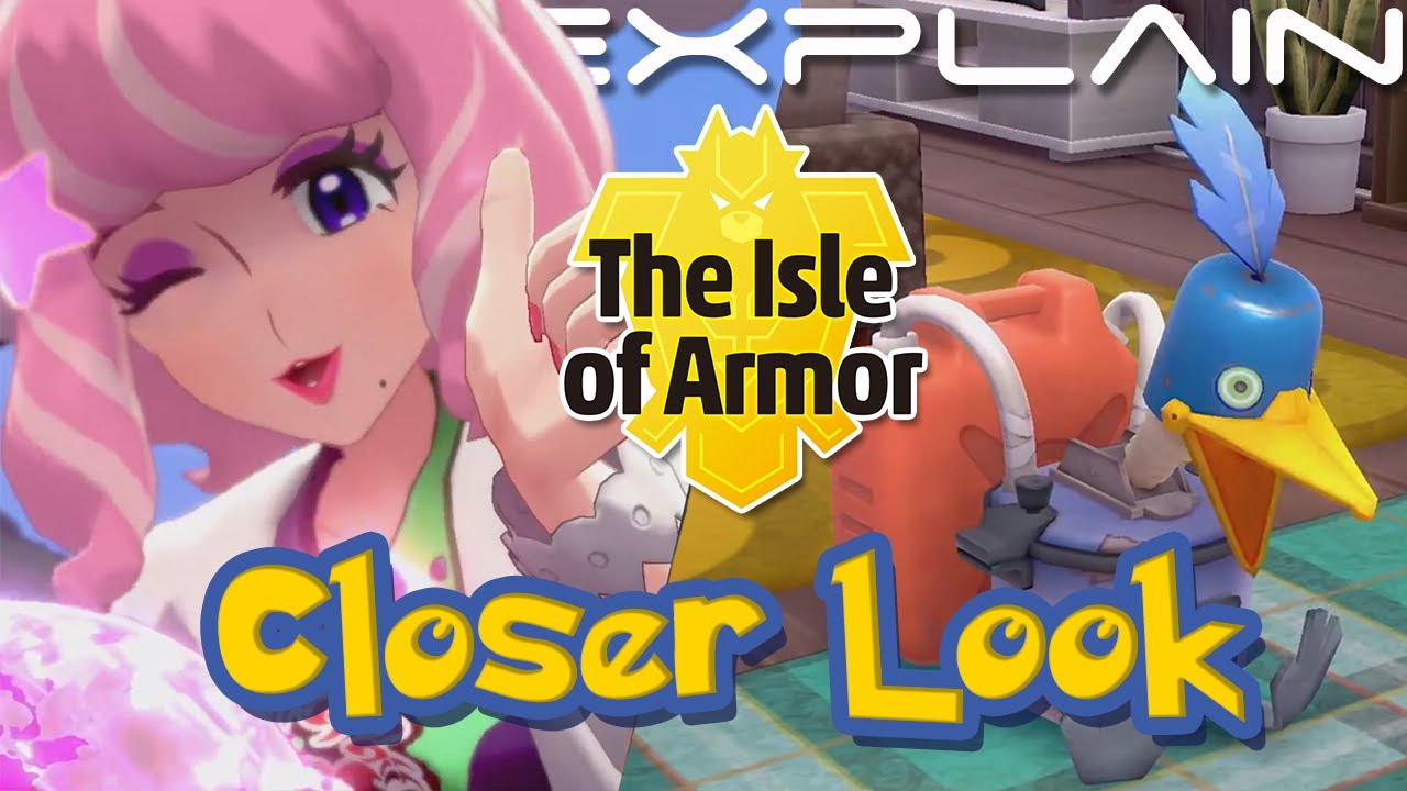 A Closer Look at the Pokémon Sword & Shield: Isle of Armor Release Date ...