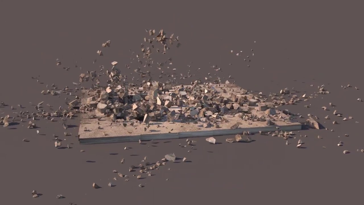 Floor destruction - YouTube