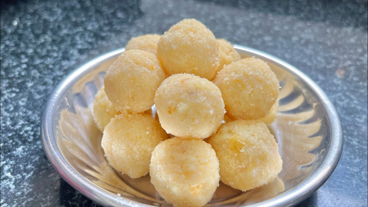 पनीर आणि खोबऱ्याचे लाडू | Instant & Easy Paneer & Coconut Laddoo ...