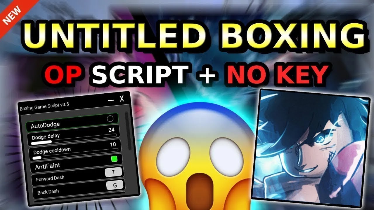 *NEW* Untitled Boxing Game OP Script ( AUTO DODGE, ANTI FAINT, DASHES ...