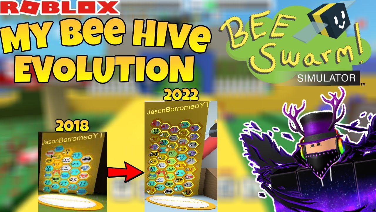 My Bee Hive Evolution in Bee Swarm Simulator (2018-2022) | Roblox - YouTube