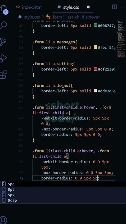 Vertical Navigation Menu Html Css Bootstrap Htmlcss Programming Cod Youtube 1186